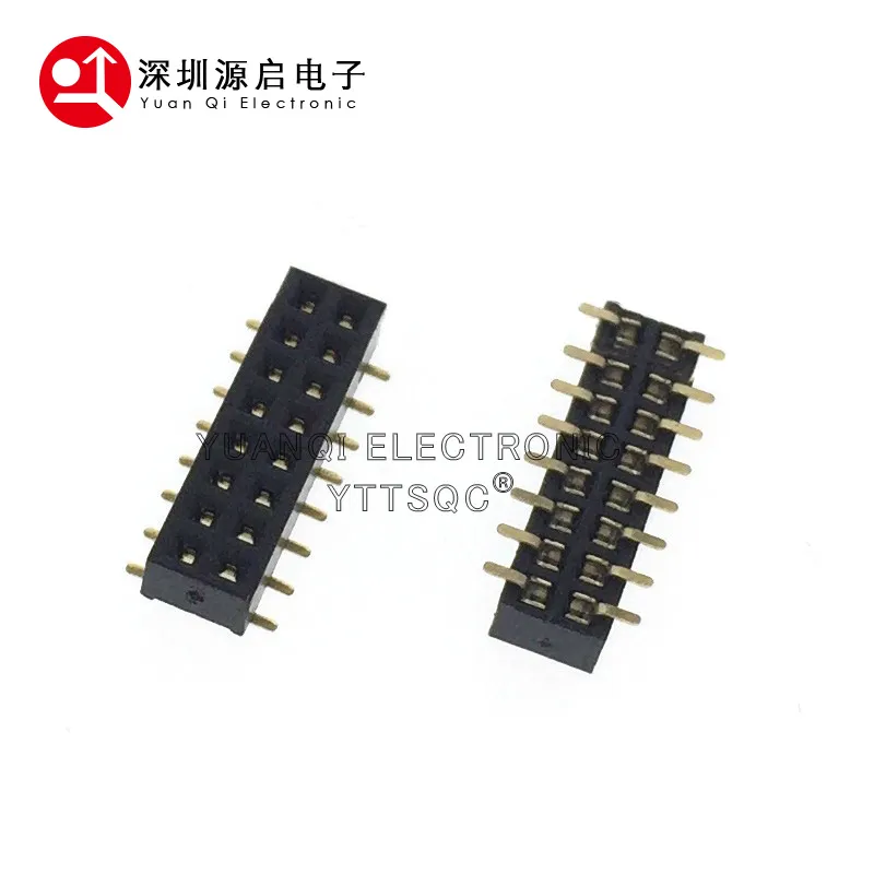 DHgate.com:Ultra-Slim 1.27mm Double-Row Pin Header Sockets, 2.0mm ...