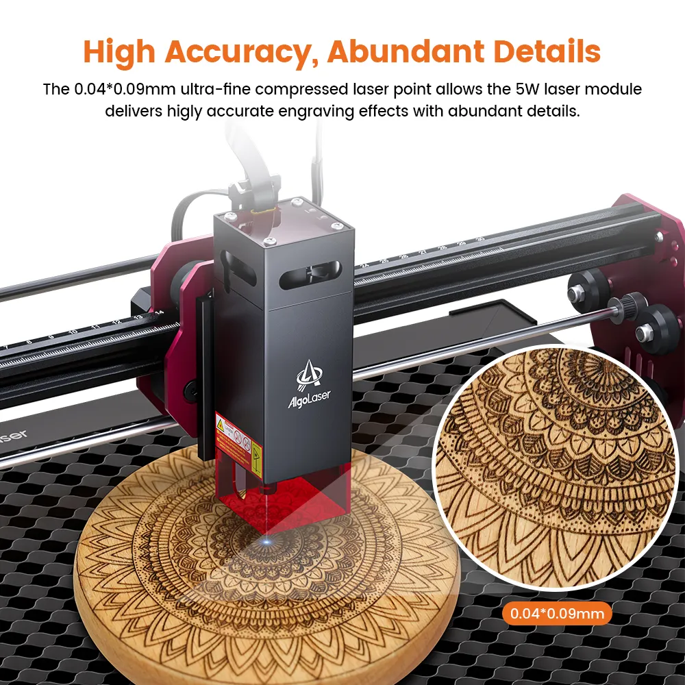 DIY Mini Laser Engraver & Cutter Kit - Precise Woodworking CNC Machine ...
