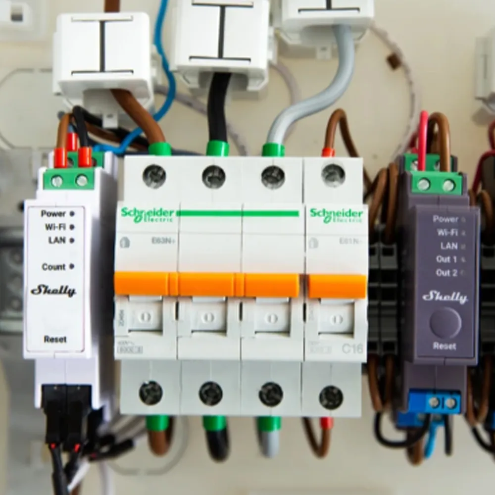Electricity Usage Meter: Shelly Pro 3EM 400A DIN Rail Energy Monitor ...
