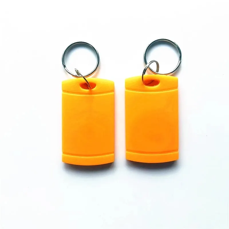 2-Pack NFC Key Tag Rings: 13.56MHz Writable RFID Tokens with 1K S50 ...