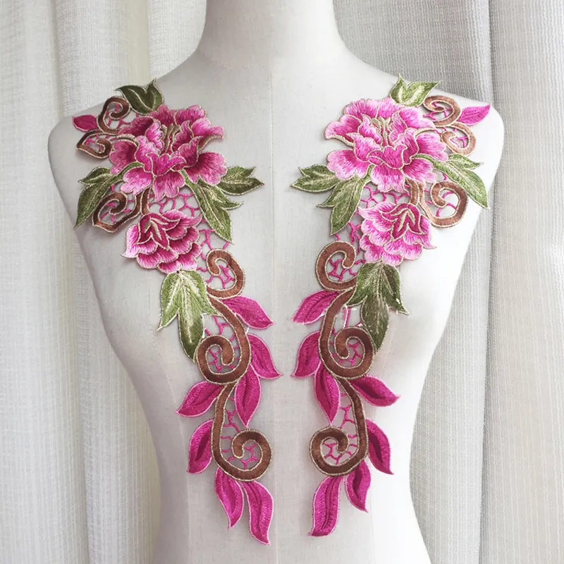 Floral Patches For Clothes: Pink Flower Applique... From Ddmyearth, $19 ...
