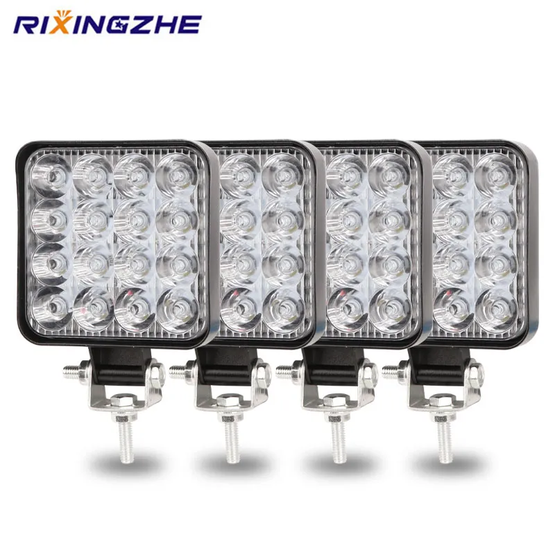DHgate.com:48W LED Light Bar, IP68 Waterproof Off-Road Work Light for ...