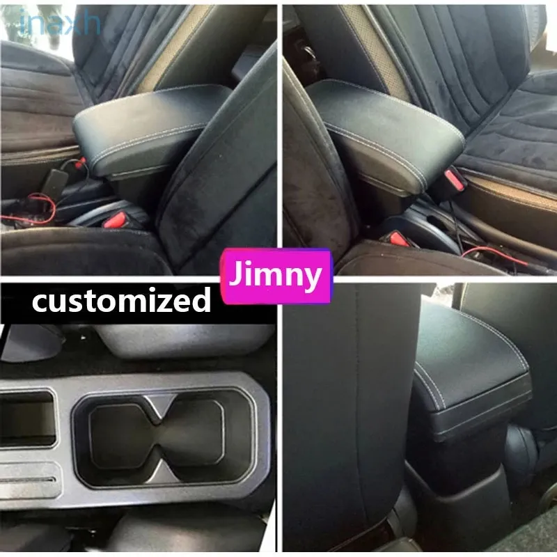 DHgate.com:2024Jimny Armrest Center Console Storage Box - Compatible with Suzuki Jimny JB74 2018 ...