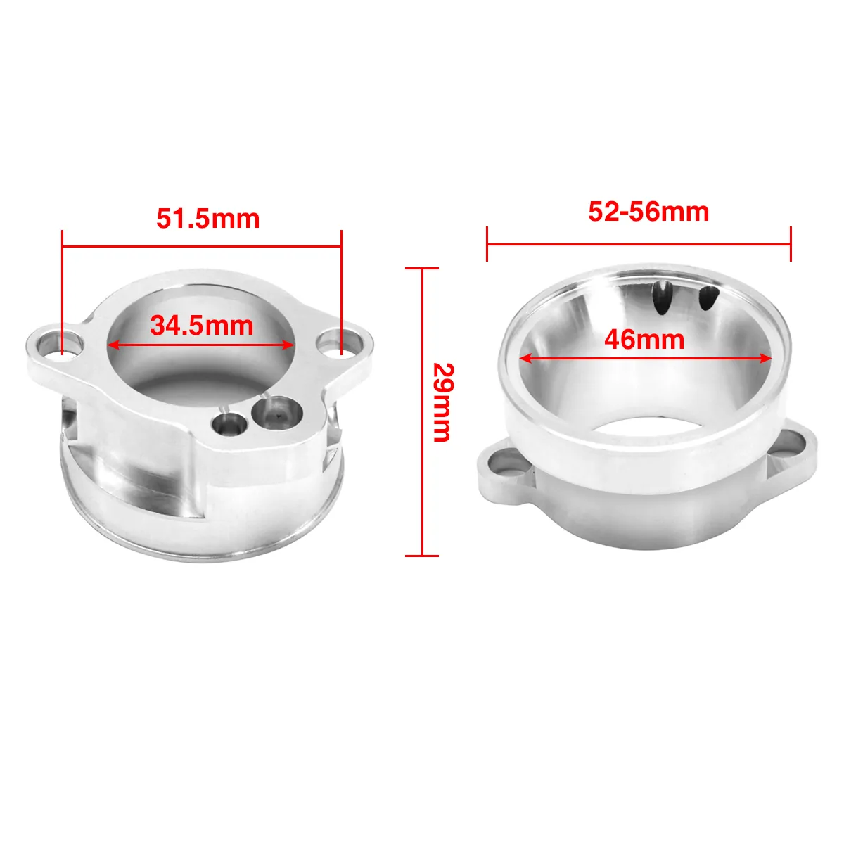 FCR Carburetor Air Cleaner Intake Adapters Airbox & Funnel For FCR28 ...