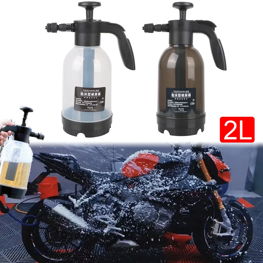 2L Motorcycle Foam Washer Nozzles Water Gun Sprayer Pot Car Glass ...