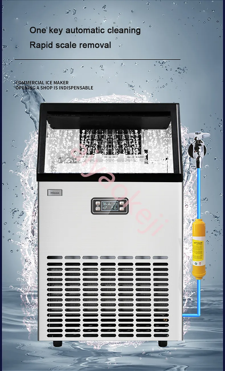 DHgate.com:Intelligent Countertop Ice Maker with Square Ice Cubes for ...