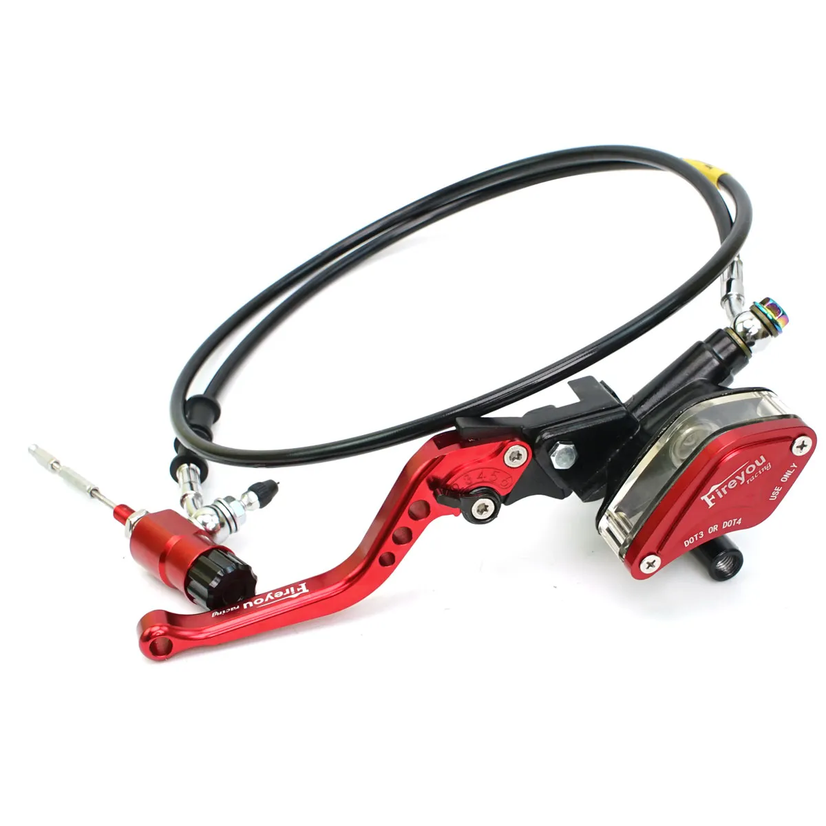 Hydraulic Clutch Brake Lever Master Cylinder Knitting With 900mm/1200mm