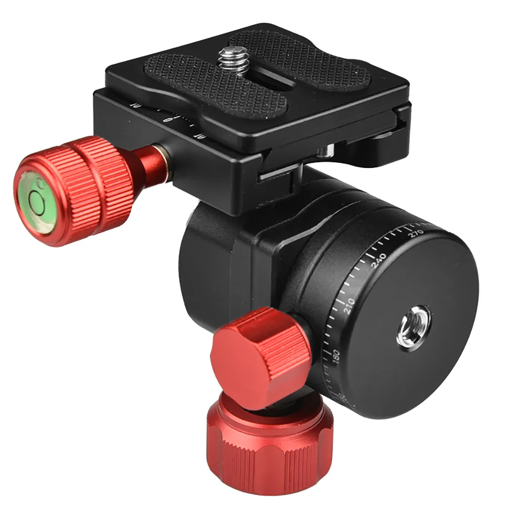 Professional Metal Tripod Ball Head Panoramic 360 Degree Camera Tripod ...