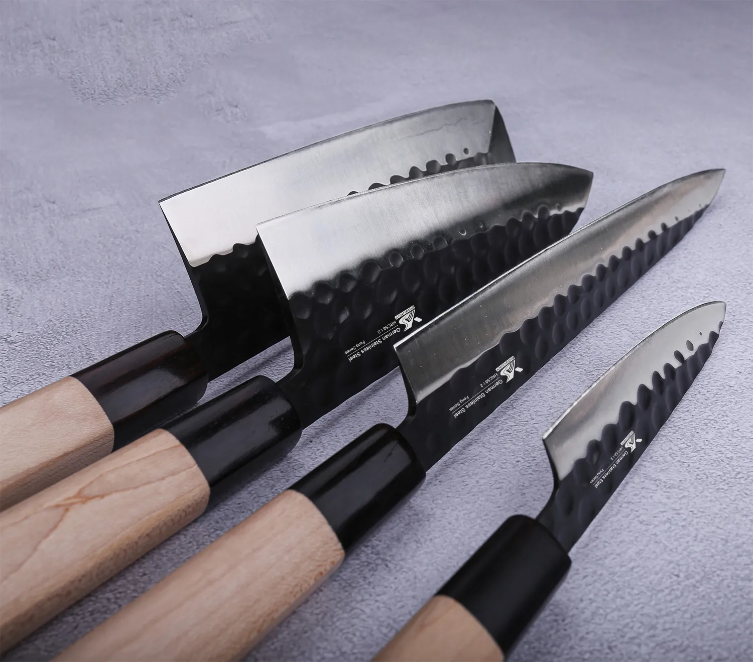 Premium Japanese Knife Set: 4-Piece Gyuto, Sashimi, Sushi Knives - Best ...