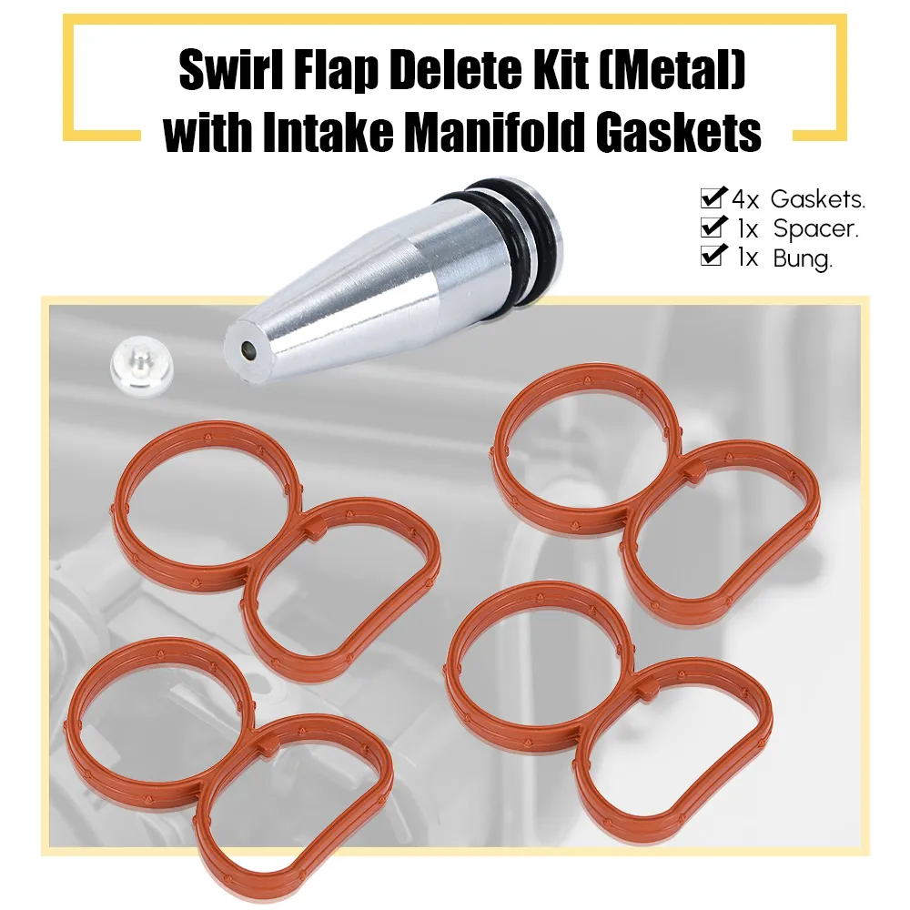 DHgate.com:Car Swirl Flap Blank Bung Flaps Removal Plug With 4 Gaskets ...