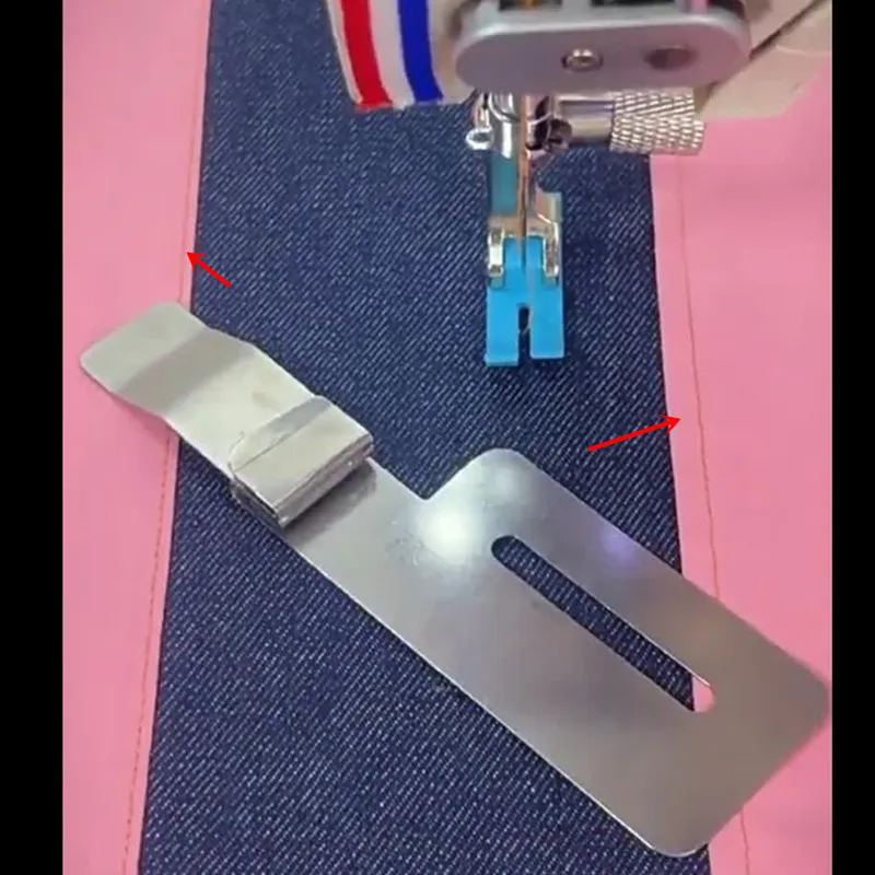 Seam Cutter Sewing Gauge Set: Lap Seam Folder Pull Cylinder Presser ...