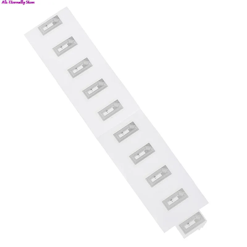 100-Pack NFC Ntag213 Sticker Wet Inlay, 13.56 MHz RFID 21cm Blank PVC ...