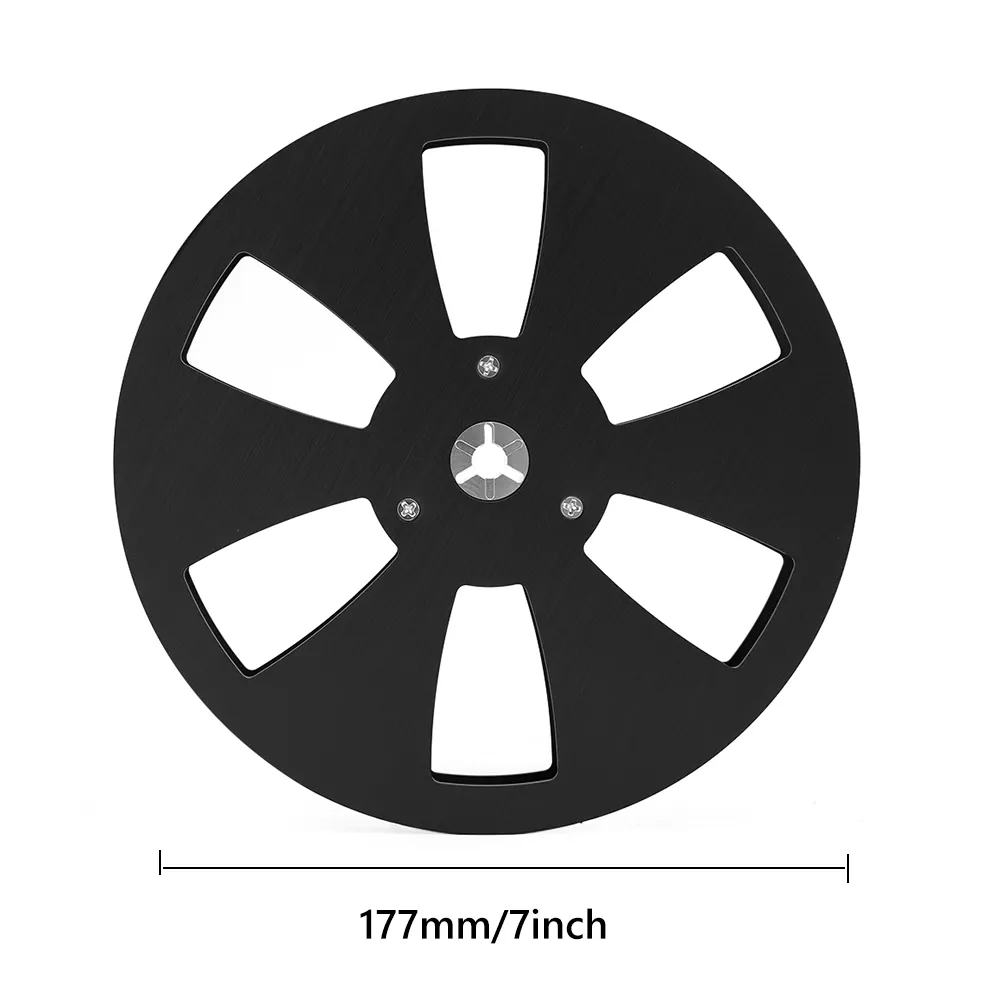 7 Inch Aluminum Tape Reel 6 Hole Bending-Resistance Wear-Resistant ...
