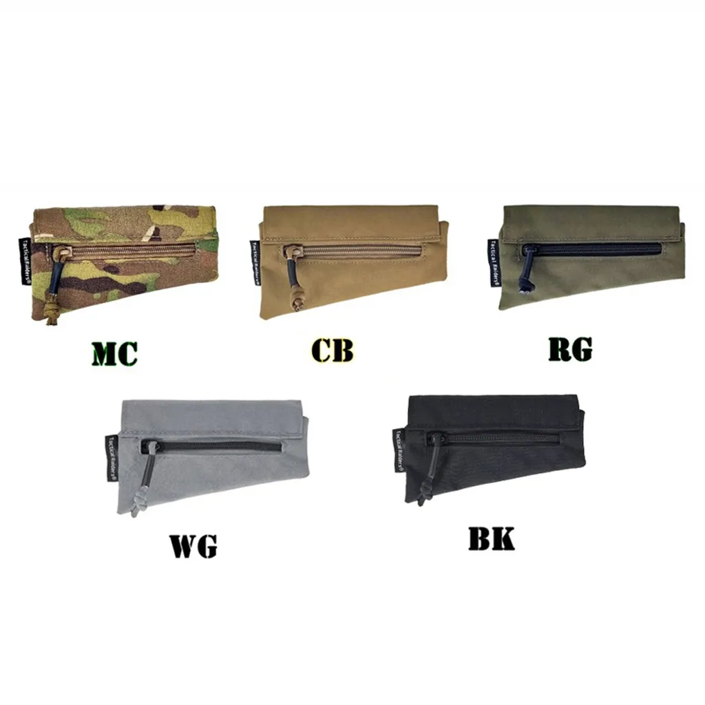 Tactical Hunting Triangle Stock Pouch For Airsoft Rear Q Optics Battery ...