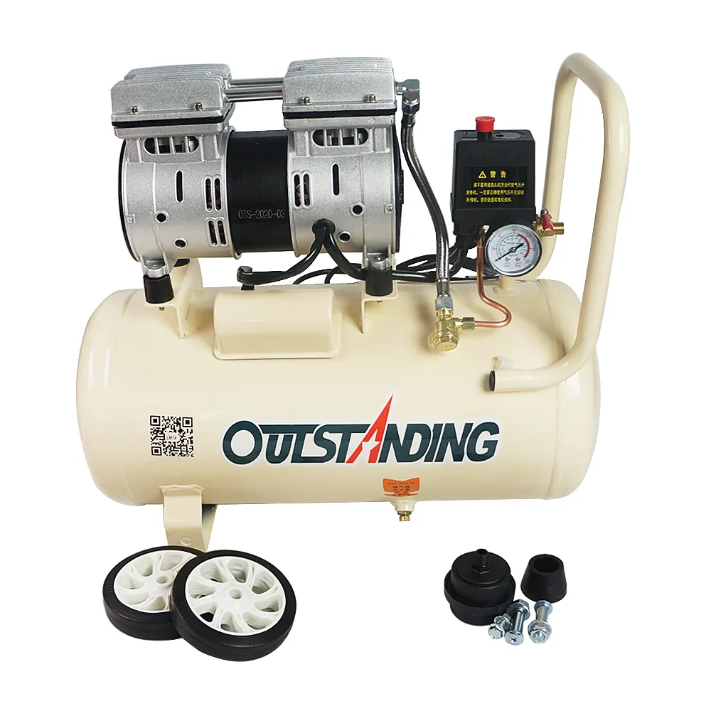 LY 30L Oil-Free Silent Air Compressor Pump Kit - High Pressure, Quiet ...