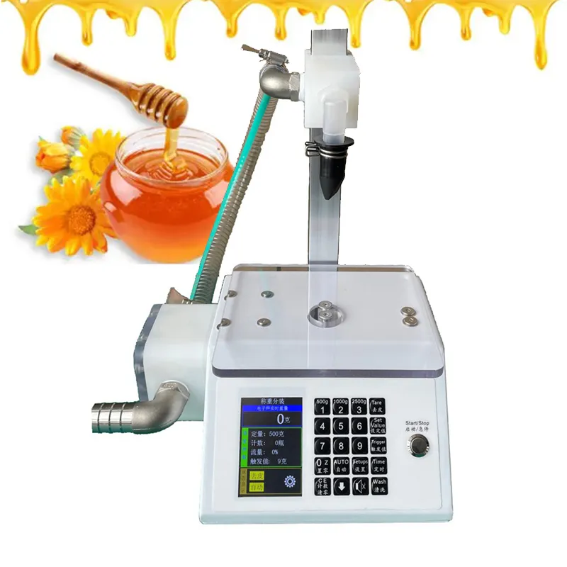 DHgate.com:Commercial Paste Honey Filling Machine with Adjustable ...