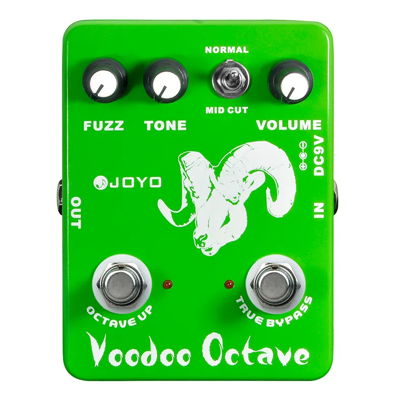JOYO JF-12 Voodoo Fuzz Octave Guitar Effects Pedal - Electric Guitar ...