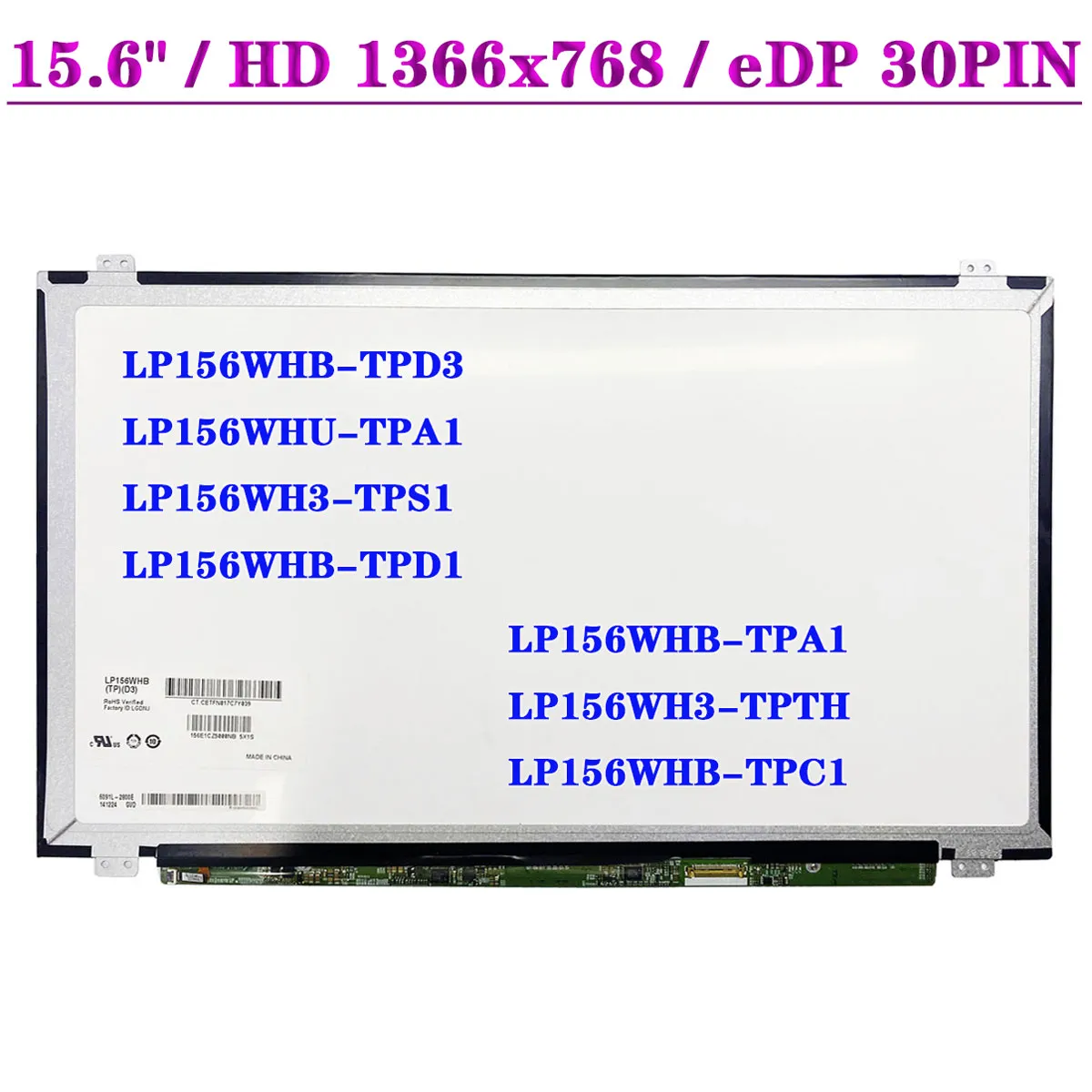 6 FHD 1920x1080 IPS Ultra-Slim LCD LED Panel for Laptops from Dhgate ...