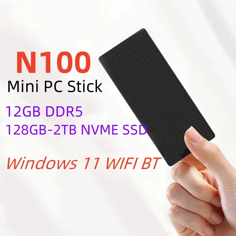 DHgate.com:SZBOX S1 PLUS N100 Mini PC Stick: Powerful DDR5 12GB 128GB 2TB NVME SSD, 4K, 1000M ...