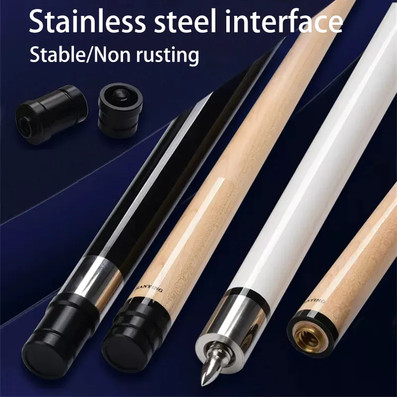 DHgate.com:JIANYING Pro 1/2 Split Center Joint Pool Cue Stick, Black ...