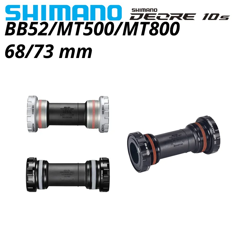 DHgate.com:Shimano Deore SM-BB52 MT501 XT MT800 MT801 Hollowtech Mountain Bike Bottom Bracket 68 ...