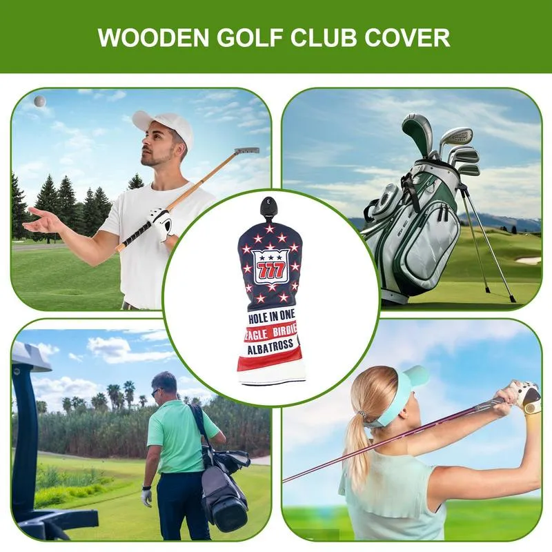 Golf Fairway Wood Head Covers Waterproof Stretchable Golf Club Covers ...