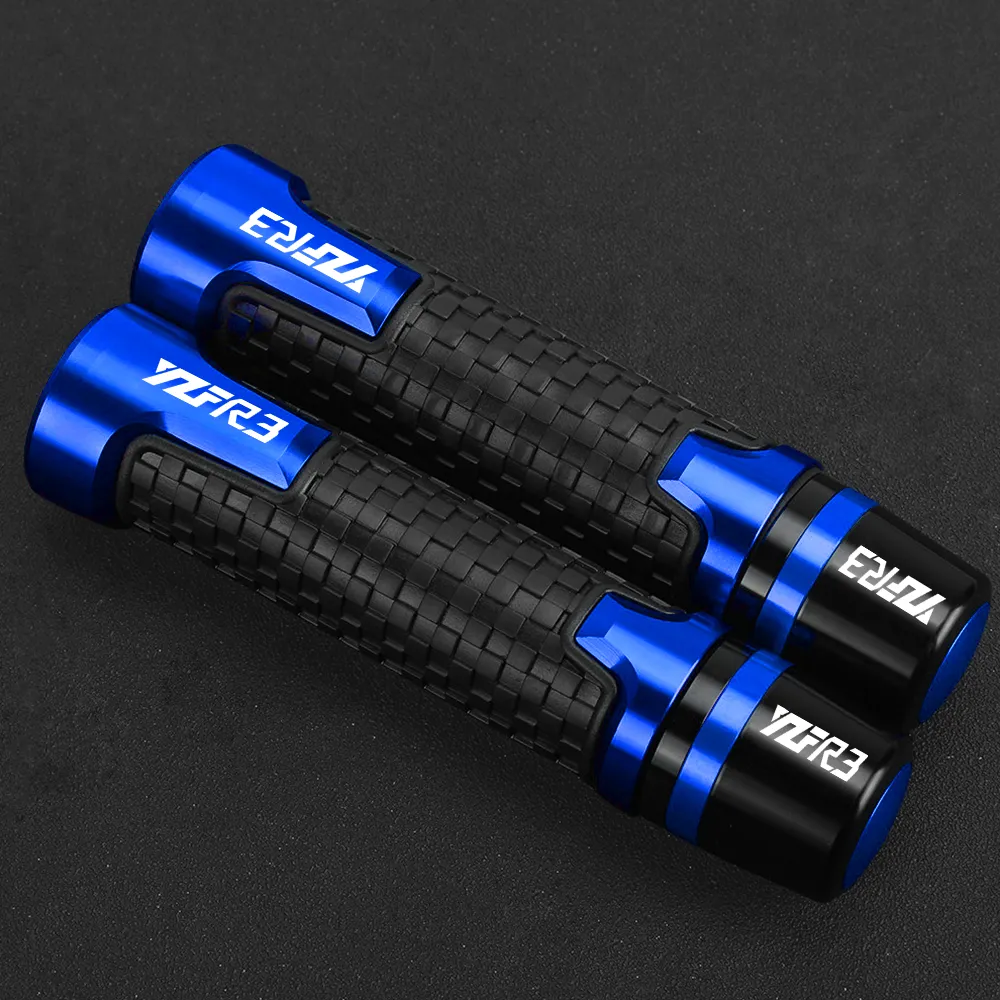 YZF R3 2021 2022 2023 Motorcycle Handlebar Grips Handle Bar Cap End ...