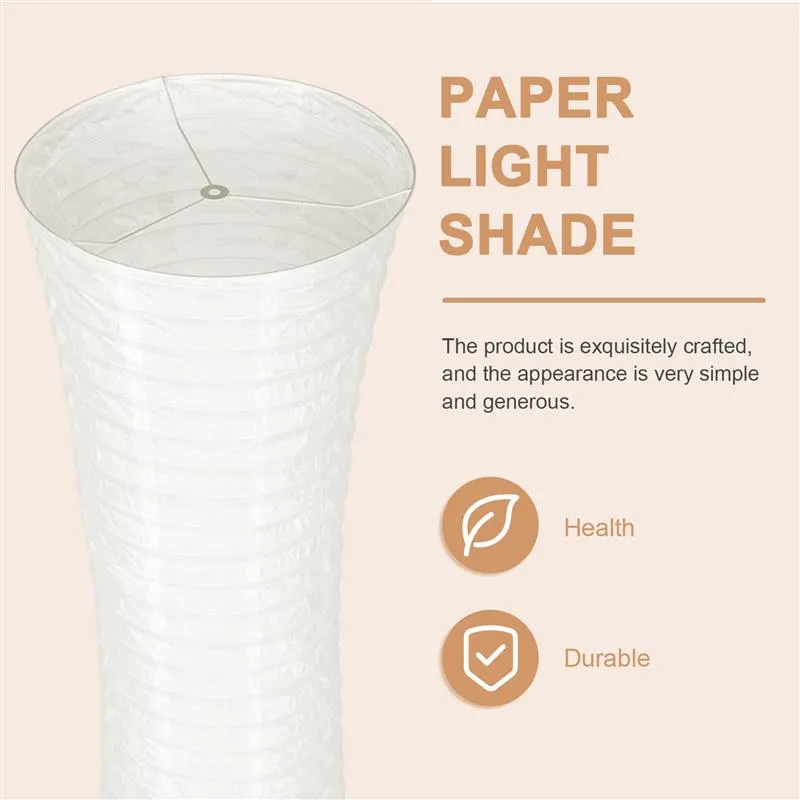 Nordic Style Modern Paper Rice Paper Table Lamp Shade For Living Room ...
