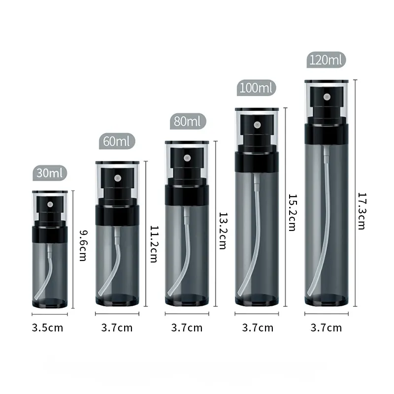 DHgate.com:Transparent Mini Refillable Travel Perfume Atomizer Spray Bottles, Portable Empty ...