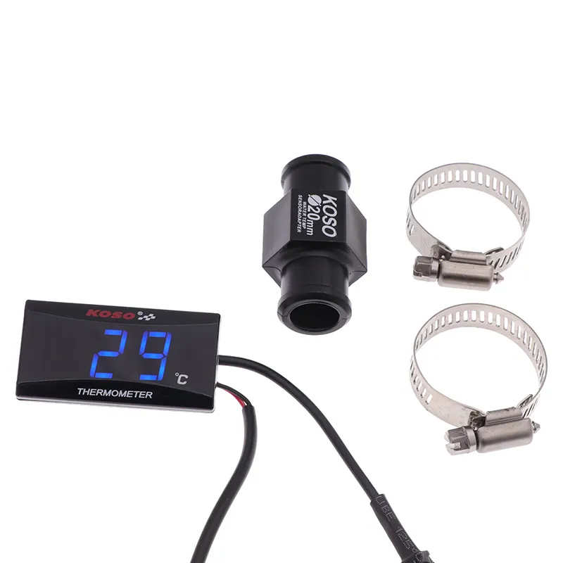 Enhanced PrecisionMini Motorcycle Water Temp Meter with 22mm Sensor ...