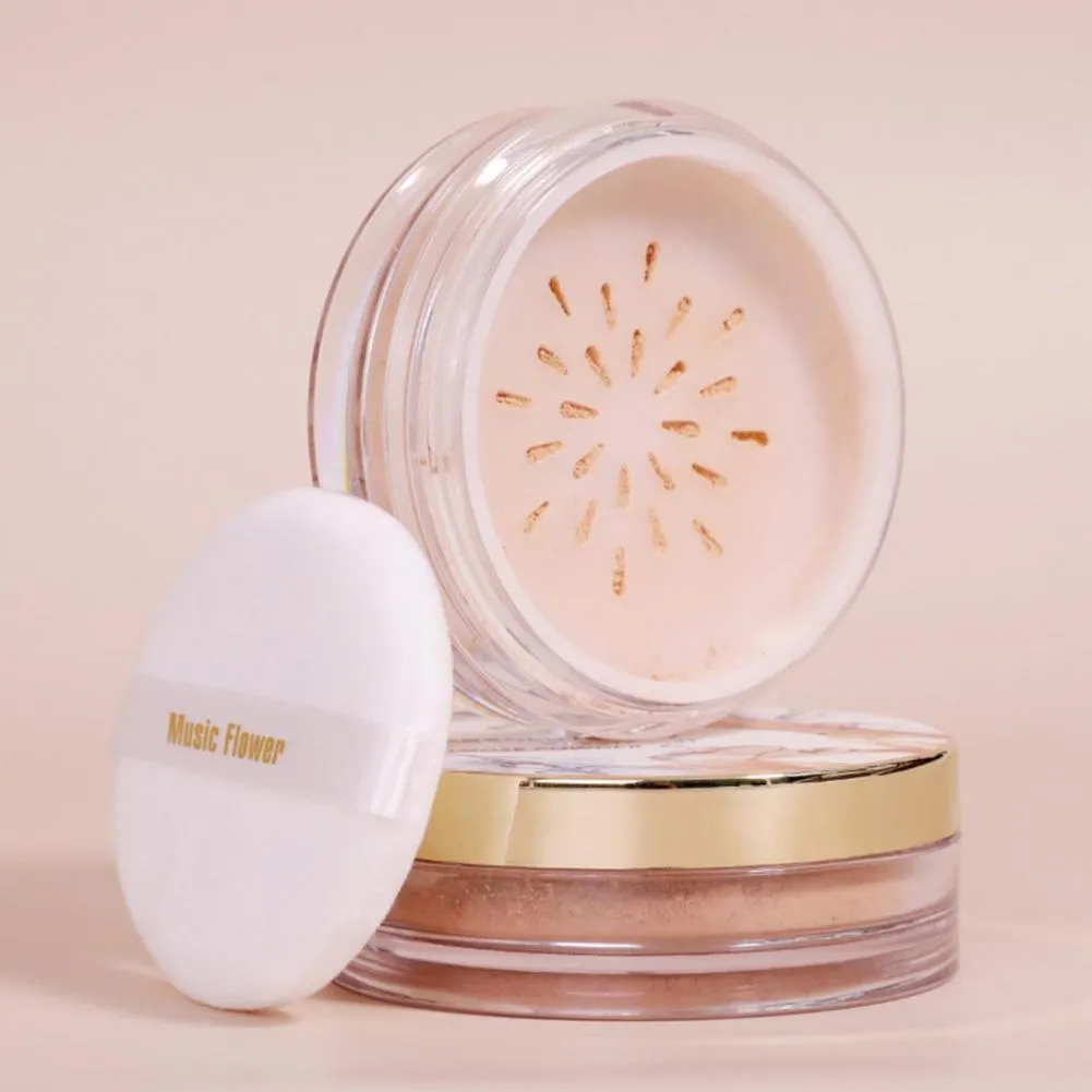 10g Universal Fine Texture Face Pressed Powder Non-Greasy Brightening ...