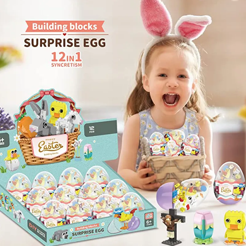 DHgate.com:Easter Bunny Garland Building Blocks - Creative Bricks for ...