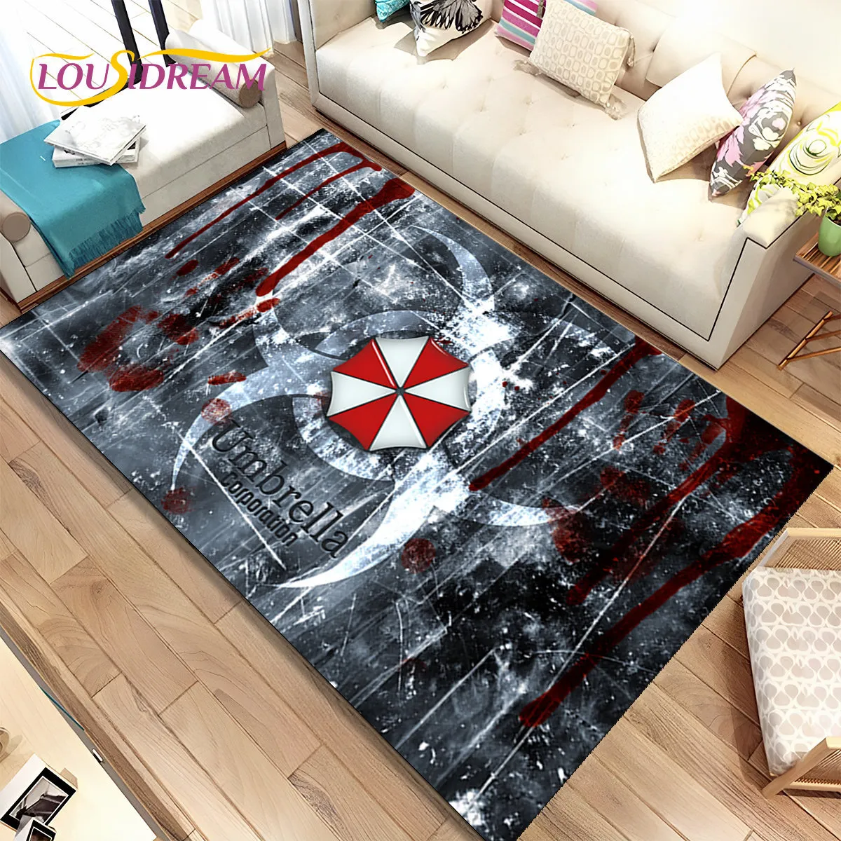 DHgate.com:Versace Rug for Living Room: 3D Resident Evil Gamer Area Rug ...