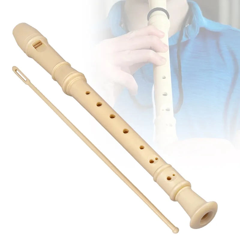 German-Style 8-Hole Descant Recorder Clarinet Flute, Ideal for ...