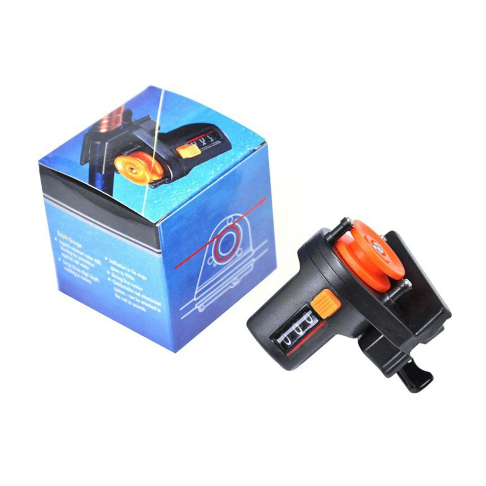 Line Counter Fishing Reels Depth Finder with 100lb Fishing Line Meter ...