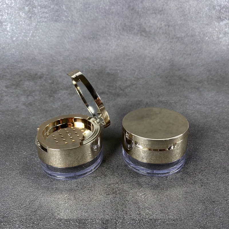 Mini 5G Loose Powder Jar: Portable Compact Highlighter & Makeup ...