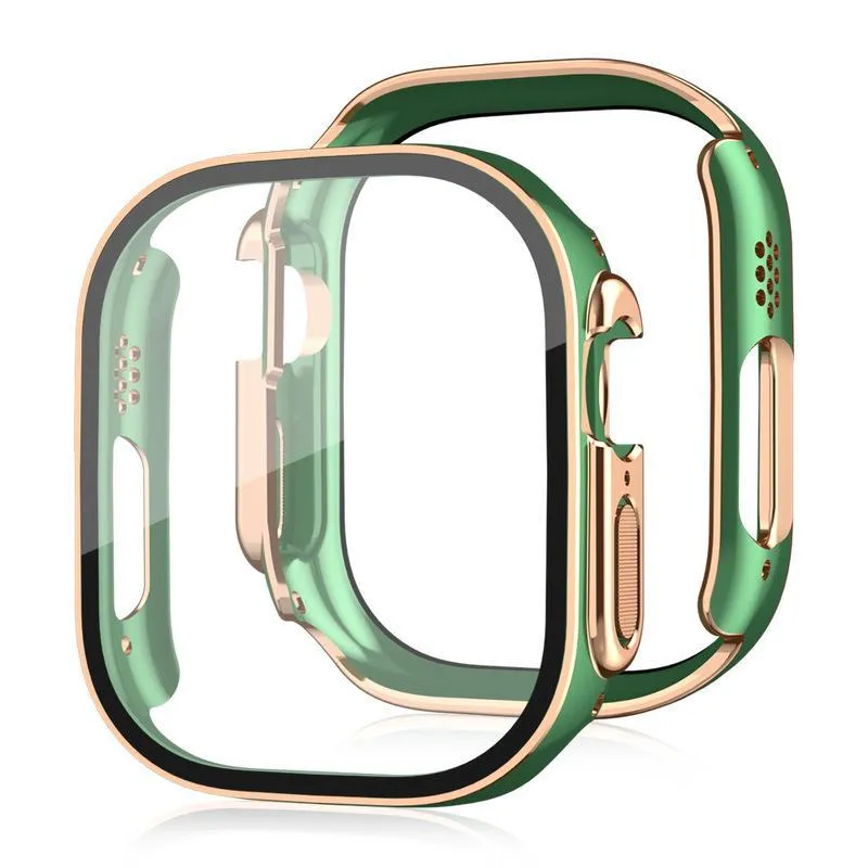 DHgate.com:2024PC Bumper Tempered Glass Screen Protector for Apple ...