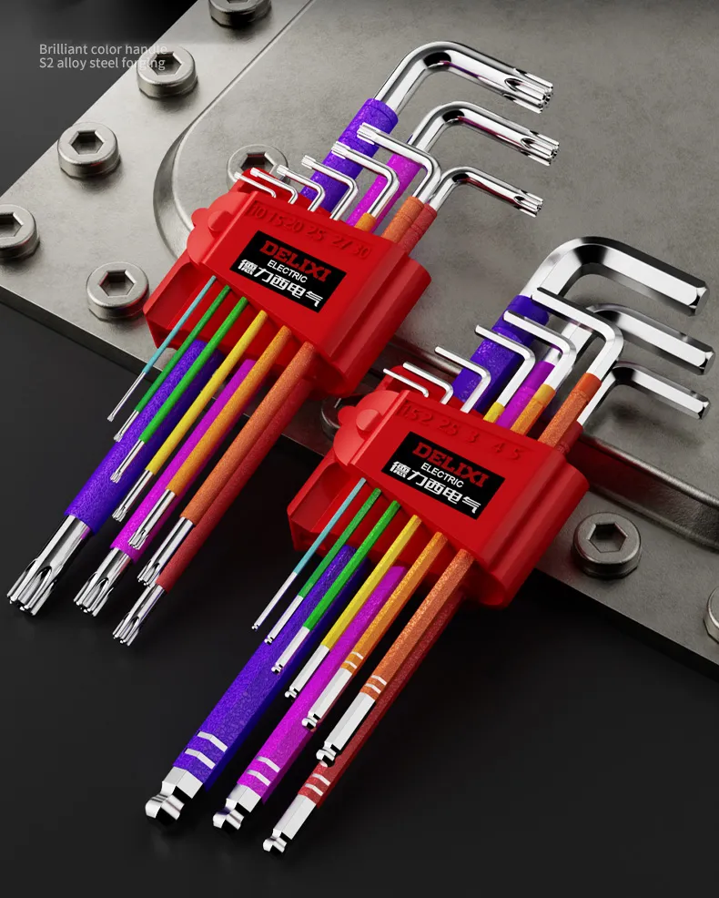 DELIXI Electric Allen Tekton Allen Wrench Set With High Temperature ...