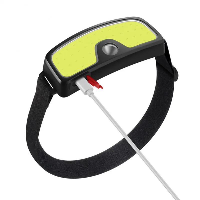 Rechargeable Wide Beam LED Headlamp 2-in-1 Long Distance USB ...