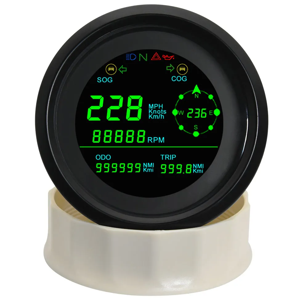 DHgate.com:85mm LCD GPS Speedometer Gauge for Cars, Trucks, and ...