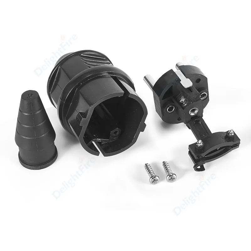 Rewireable German Schuko Power Plug, 250V 16A EU CEE 7/7 Plug Receptacle from Dhgate Transformer ...