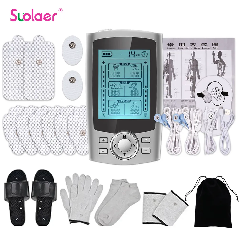 36-Mode Professional Electric Body Massager with EMS...