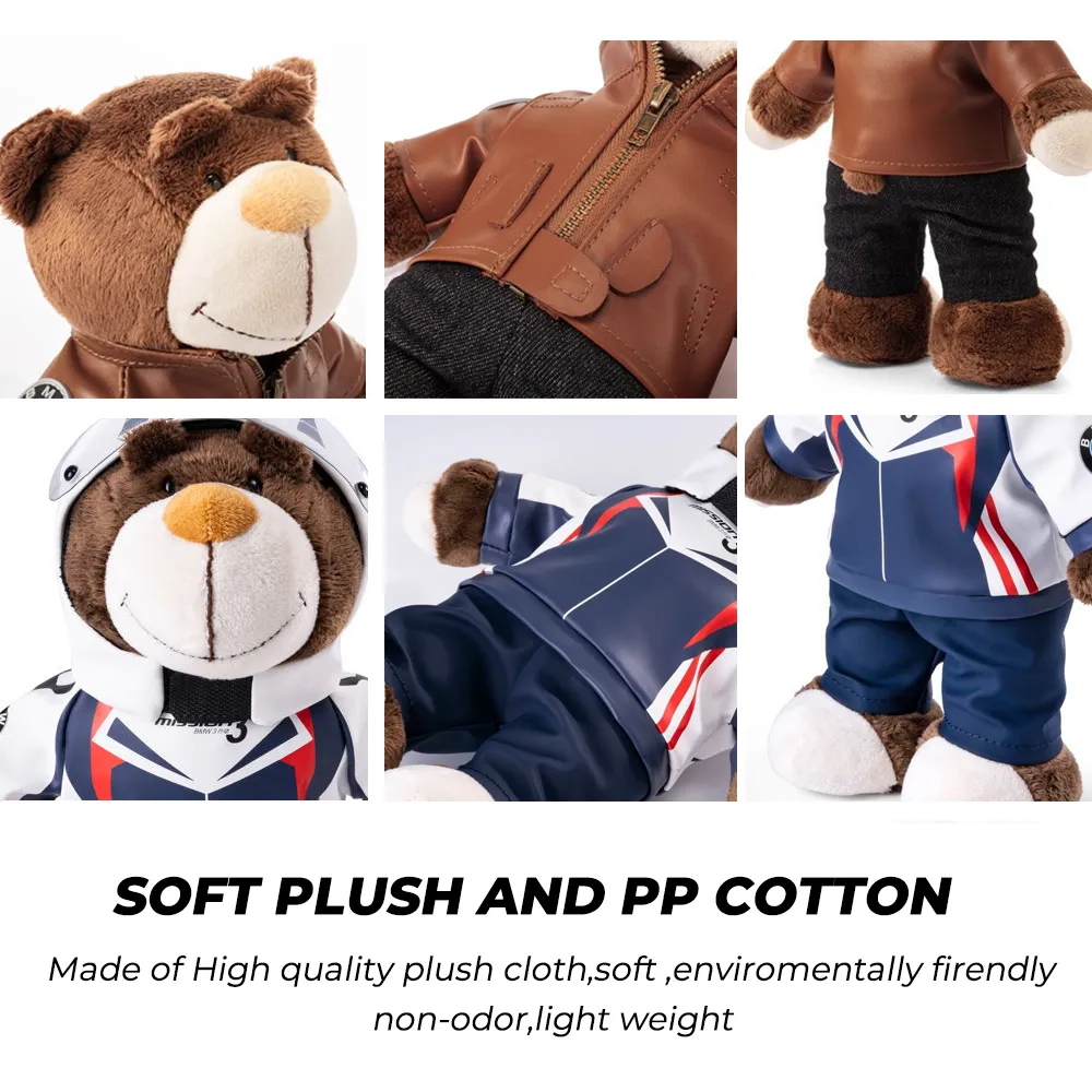 Plush Bear strap on motorcycle for BMW R1300GS, R1250GS F850GS/F750GS ...