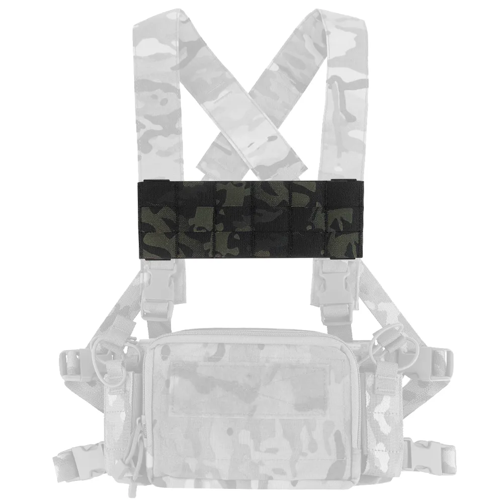 Airsoft Chest Rig Tactical Chest Pack, Lightweight Molle Tactical Vest ...