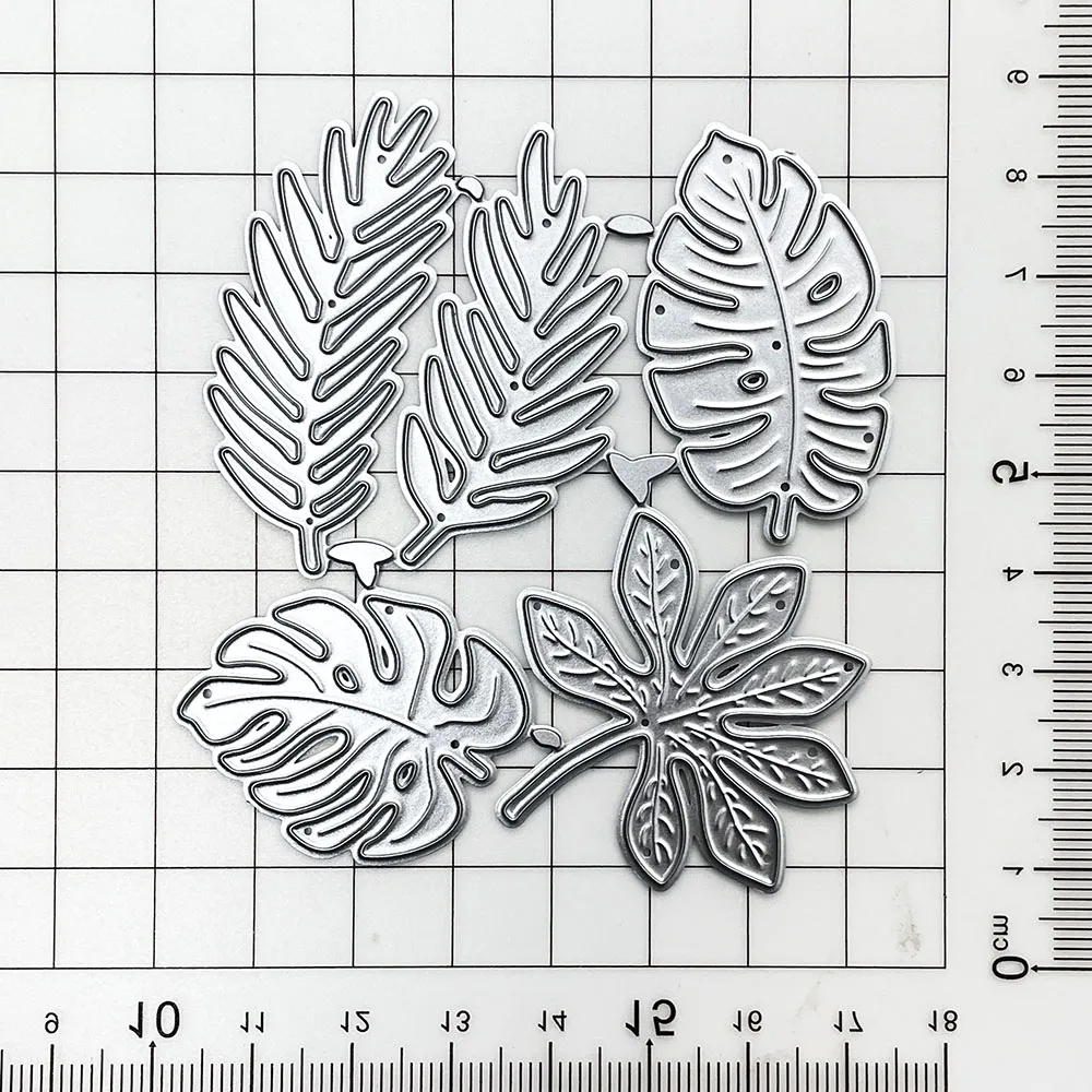 Die Cut Leaves Leaf Cutting Dies For Card Making - Metal Dies For ...