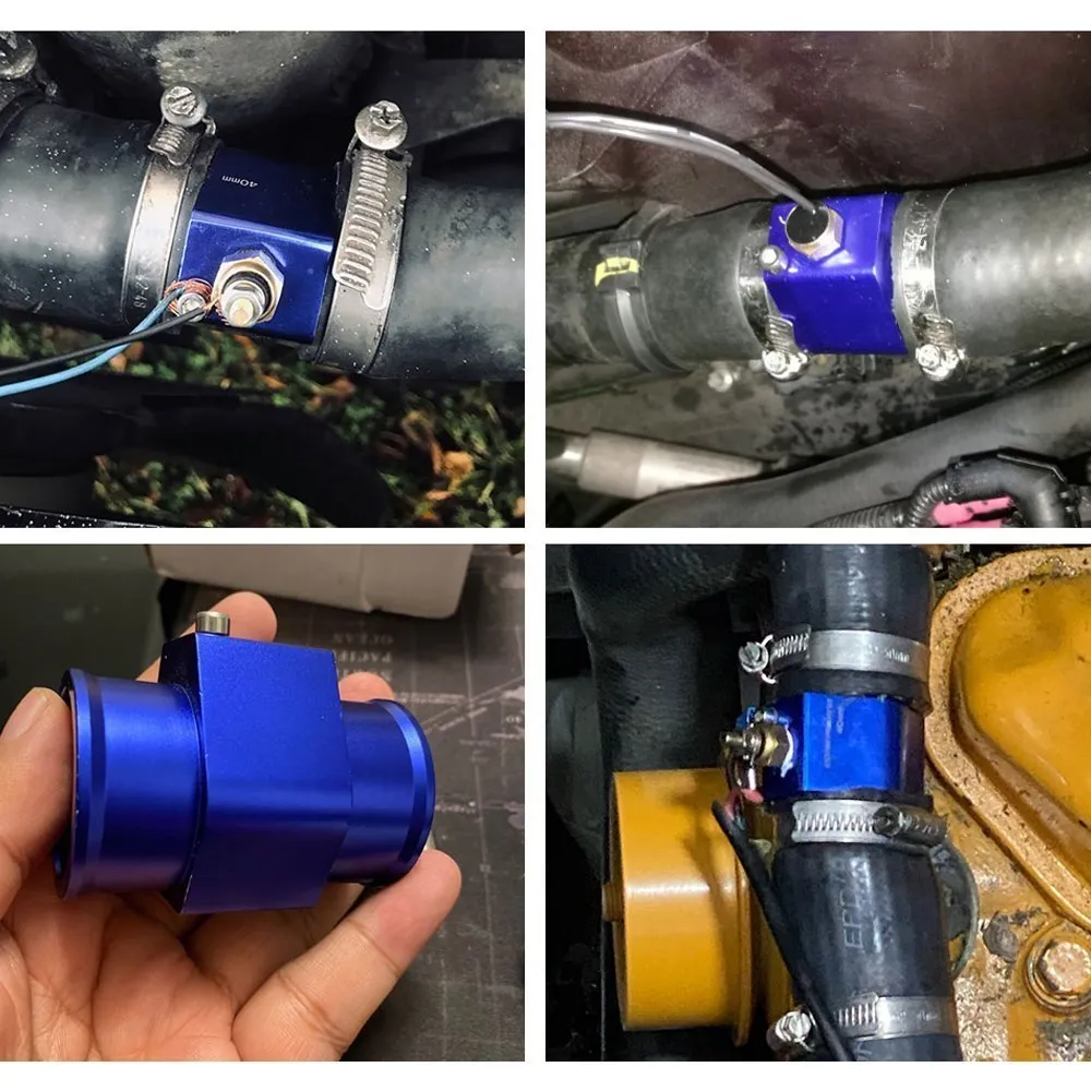 DHgate.com:Universal Car Blue Joint Pipe Sensor Adapter Water Temp ...