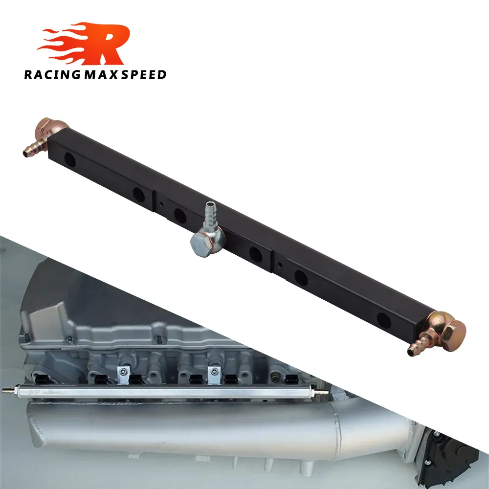 Universal Aluminum Fuel Tank High Flow Aluminum Fuel Rail Kit For VR6 ...