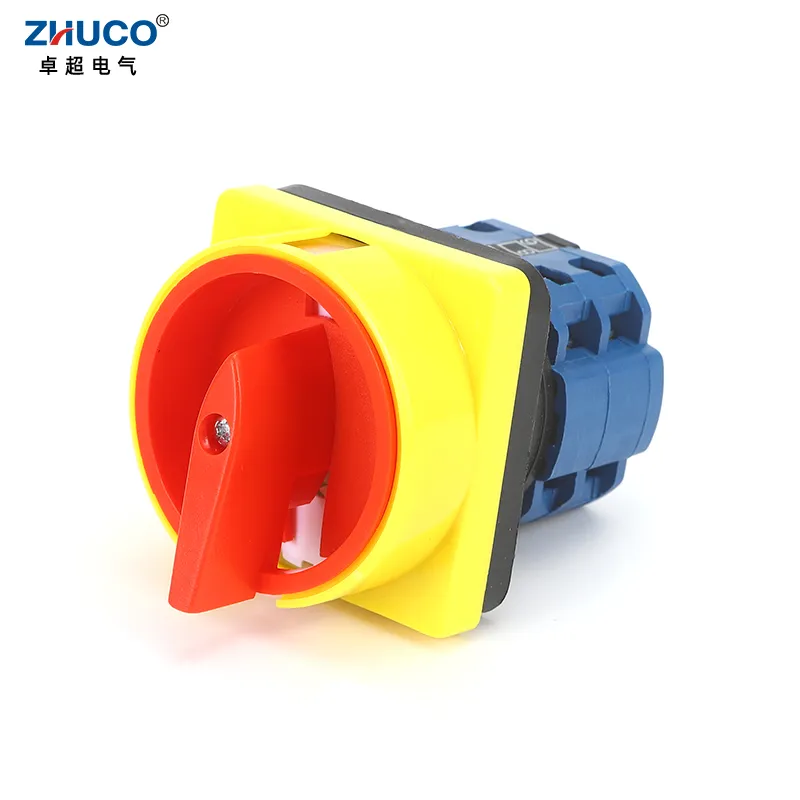 DHgate.com:ZHUCO Panel Rotary Cam Switch, 48x48mm, 2 Poles, 8 Screws ...