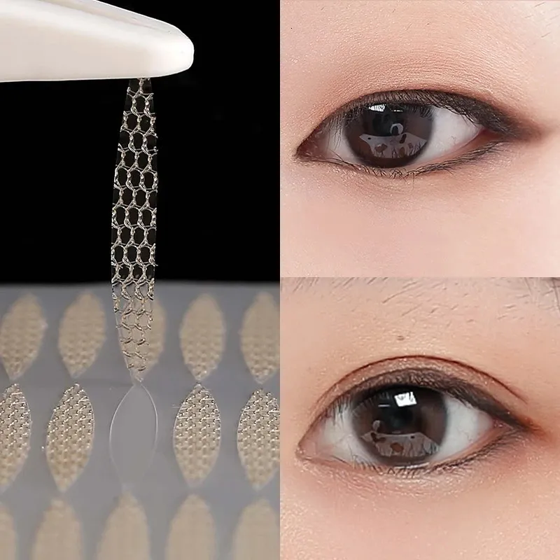 Double fold eyelid sticker store