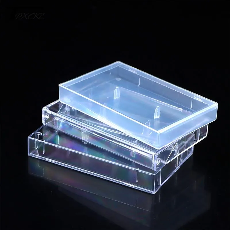 Transparent Storage Box: Dustproof Cassette Tape Case for Audio ...